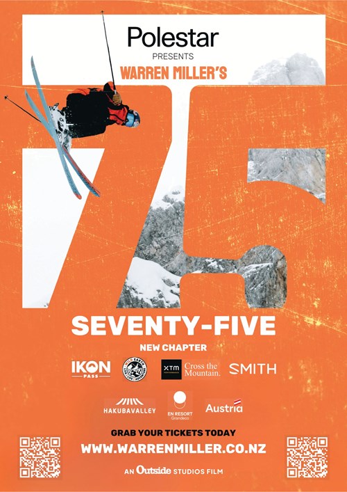Movie poster for Warren Miller 75